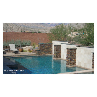 Stone Wall Cladding - Pool - Chicago - by The Tile Gallery | Houzz AU