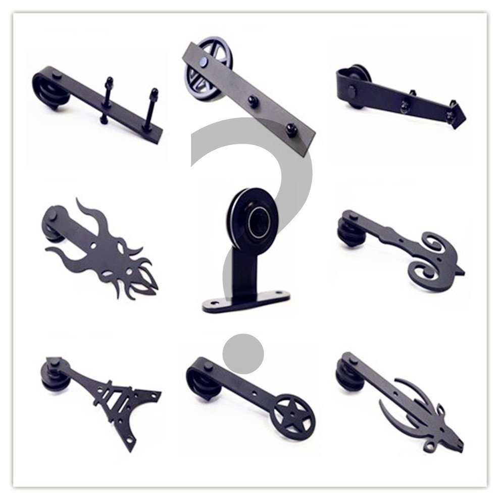 Sliding Barn Door Hardware Kit, Classic Design, Additional Hanger Set ...