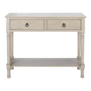 Benvolio 2 Drawer Console Table Greige - Tropical - Console Tables - by ...