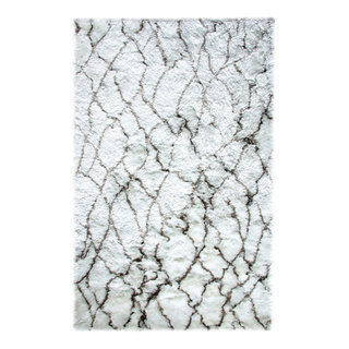 Loft 3101-110 Area Rug, Ivory and Beige, 10'x14' - Contemporary - Area ...