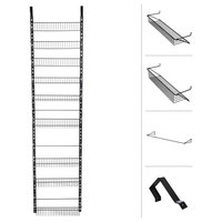 Over the Door Organizer 9-Tier Hanging Wall Rack Organization and ...