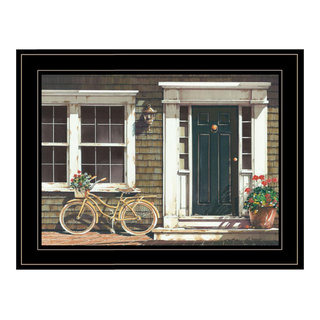 "Parked Out Front" by John Rossini, Framed Print, Black Frame ...