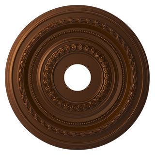 Cole Thermoformed PVC Ceiling Medallion (Fits Canopies up to 4 1/4 ...