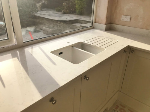 Kitchen window without sill | Houzz UK