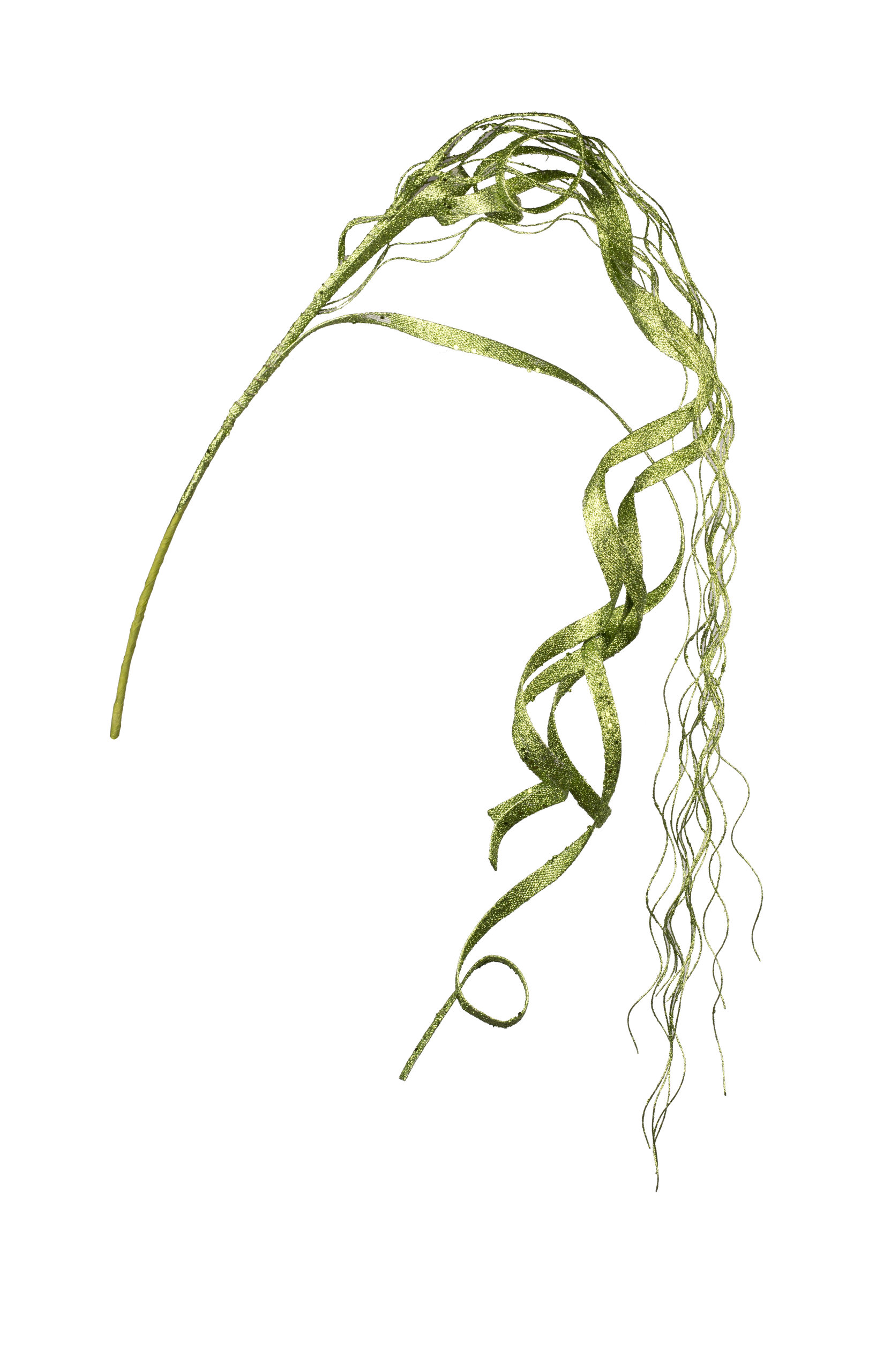 48" Pick With Lime Green Streamers - Contemporary - Artificial Plants ...