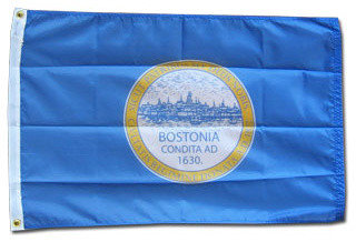 Boston, 3'x5' Nylon Flag - Contemporary - Flags And Flagpoles - by ...