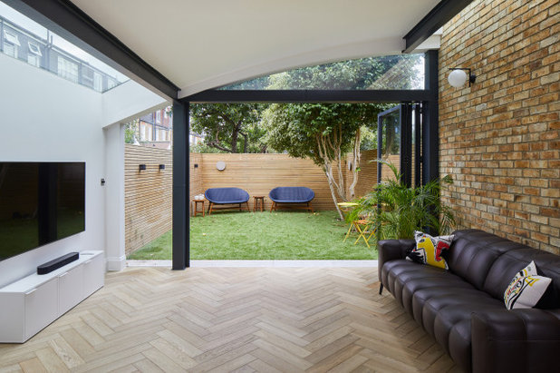 Room Tour: A Curved-roof Extension for a Victorian Terraced House ...