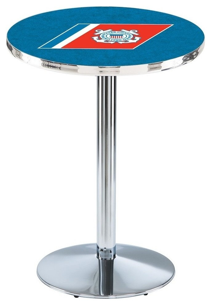 U.S. Coast Guard Pub Table, 36"x42", 36"x42" - Contemporary - Indoor ...