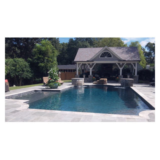 Wet Edge Prism Matrix Deep Blue Sea - Contemporain - Piscine - Atlanta ...