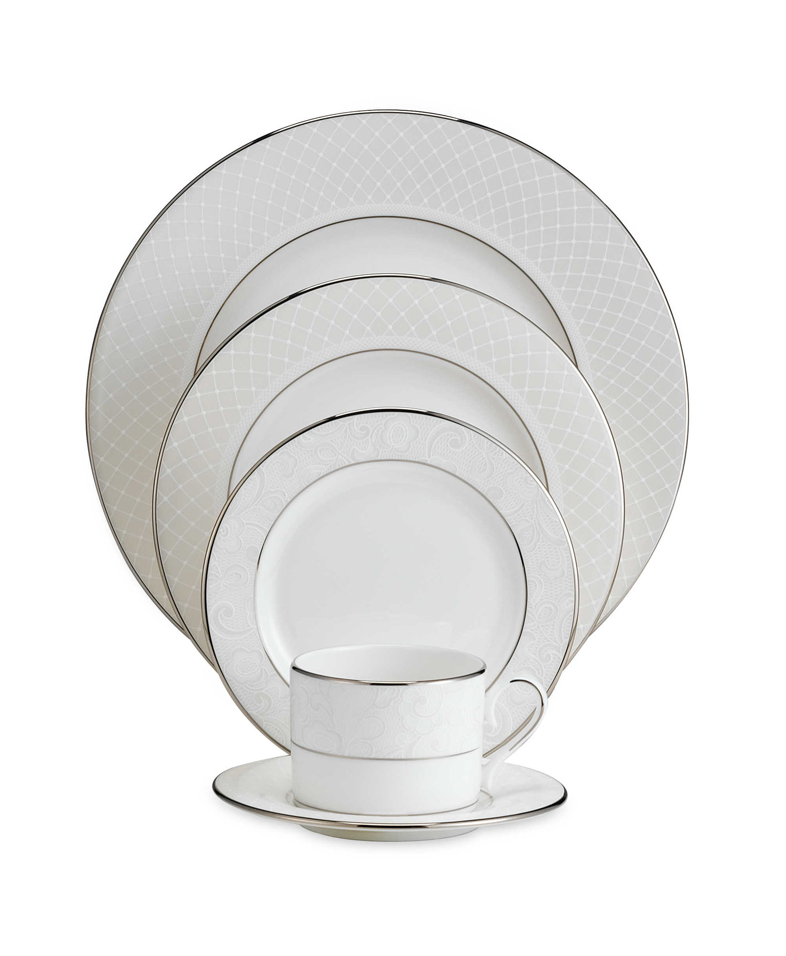 Lenox Venetian Lace 60Pc China Set, Service for 12 - Transitional ...