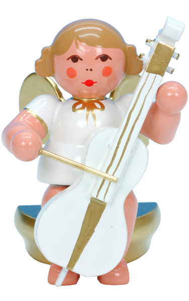 Christian Ulbricht Ornament Angel Musician With Cello - Traditional ...