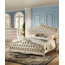 Acme Chantelle Queen Bed with Button Tufted Panels, Pearl White 23540Q ...