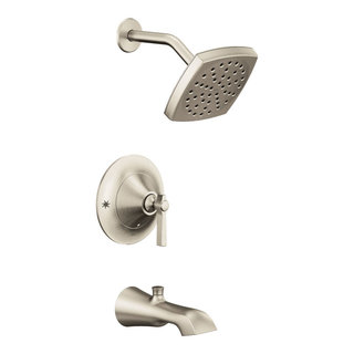Moen Posi-Temp(R Tub/Shower Brushed Nickel, TS2913EPBN - Transitional ...
