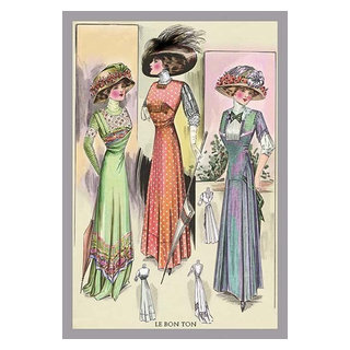 Le Bon Ton: Splendid, 20" x 30" - Traditional - Prints And Posters - by ...