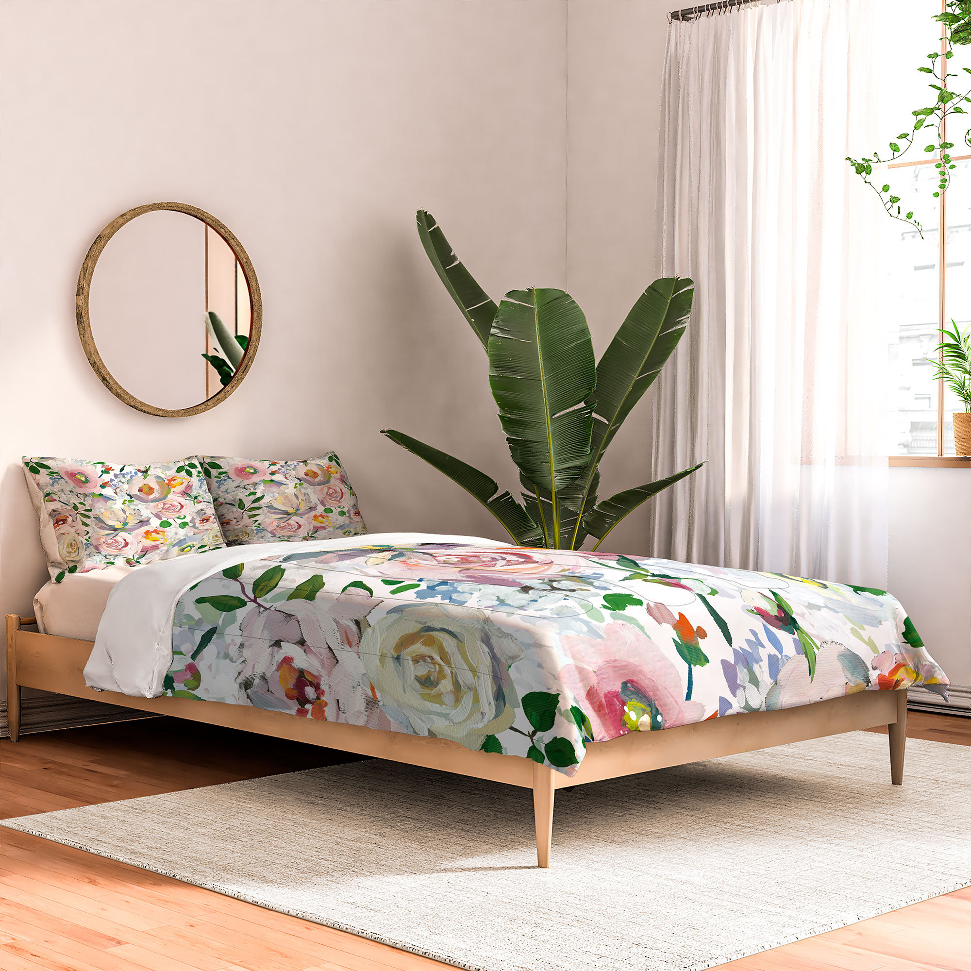 Deny Designs Utart Vintage Claude Monet Botanical Garden Bed in a Bag ...