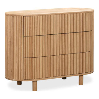 Ripple 3 Drawer Chest - Oak - Contemporary - Bedroom - Melbourne - by ...