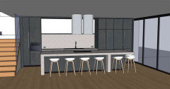 Cooktop in island bench good for social interaction? | Houzz AU