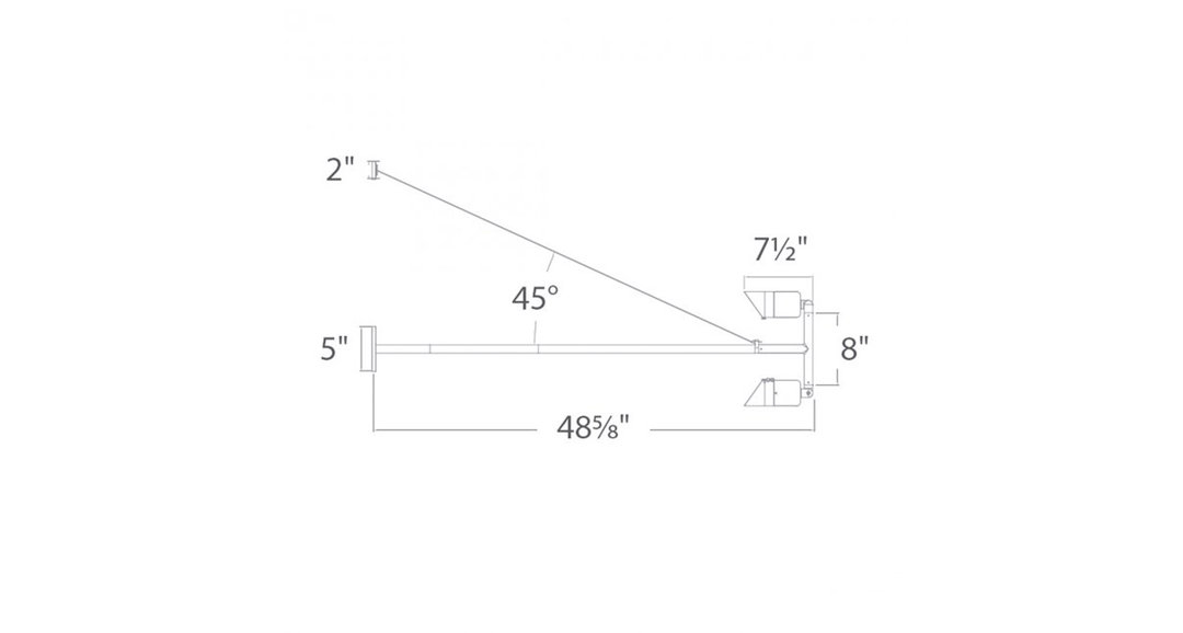 Endurance LED Single Signage-Light 3000K, Architectural Graphite ...