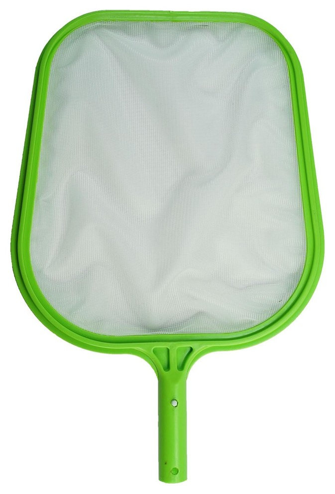 12" Lime Green Durable Plastic Swimming Pool Leaf Skimmer Head ...