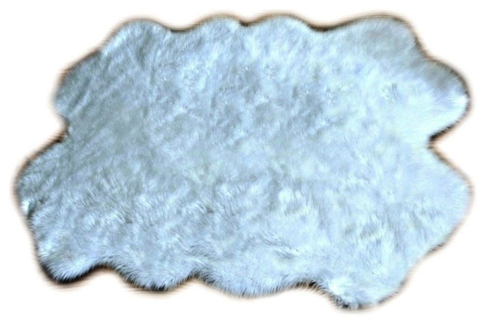Premium Faux Fur, 2'x4' - Contemporary - Area Rugs - by Fur Accents | Houzz