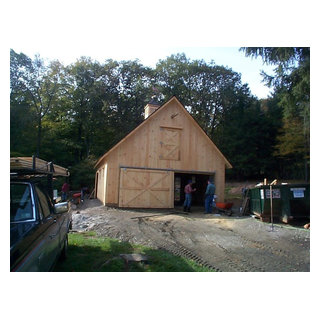 Gable Style Pole Barns - Traditional - New York - by PINE RIDGE POLE ...