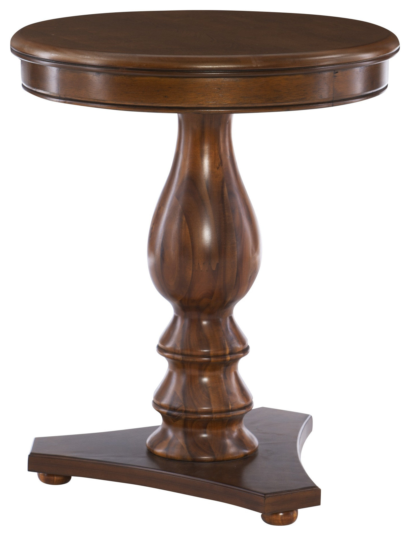 Stanton Accent Side Table, Hazelnut - Traditional - Side Tables And End ...