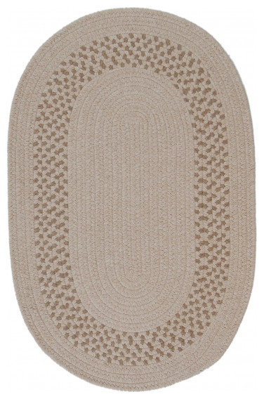Colonial Mills Rug Grano Oatmeal Oval, 5X7 - Farmhouse - Area Rugs - by ...