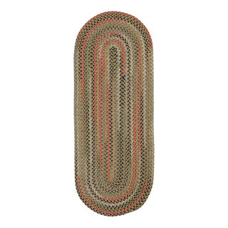 Colonial Mills Rug Wayland Runner Natural Runner, Oval, 30"X72 ...