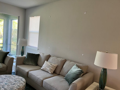 How large a picture for over 94 inch couch?