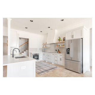 A Kitchen Beautification Transition - Transitional - Kitchen - Oklahoma ...