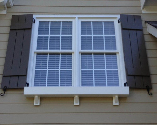 Craftsman Style Shutters Home Design Ideas, Pictures, Remodel and Decor
