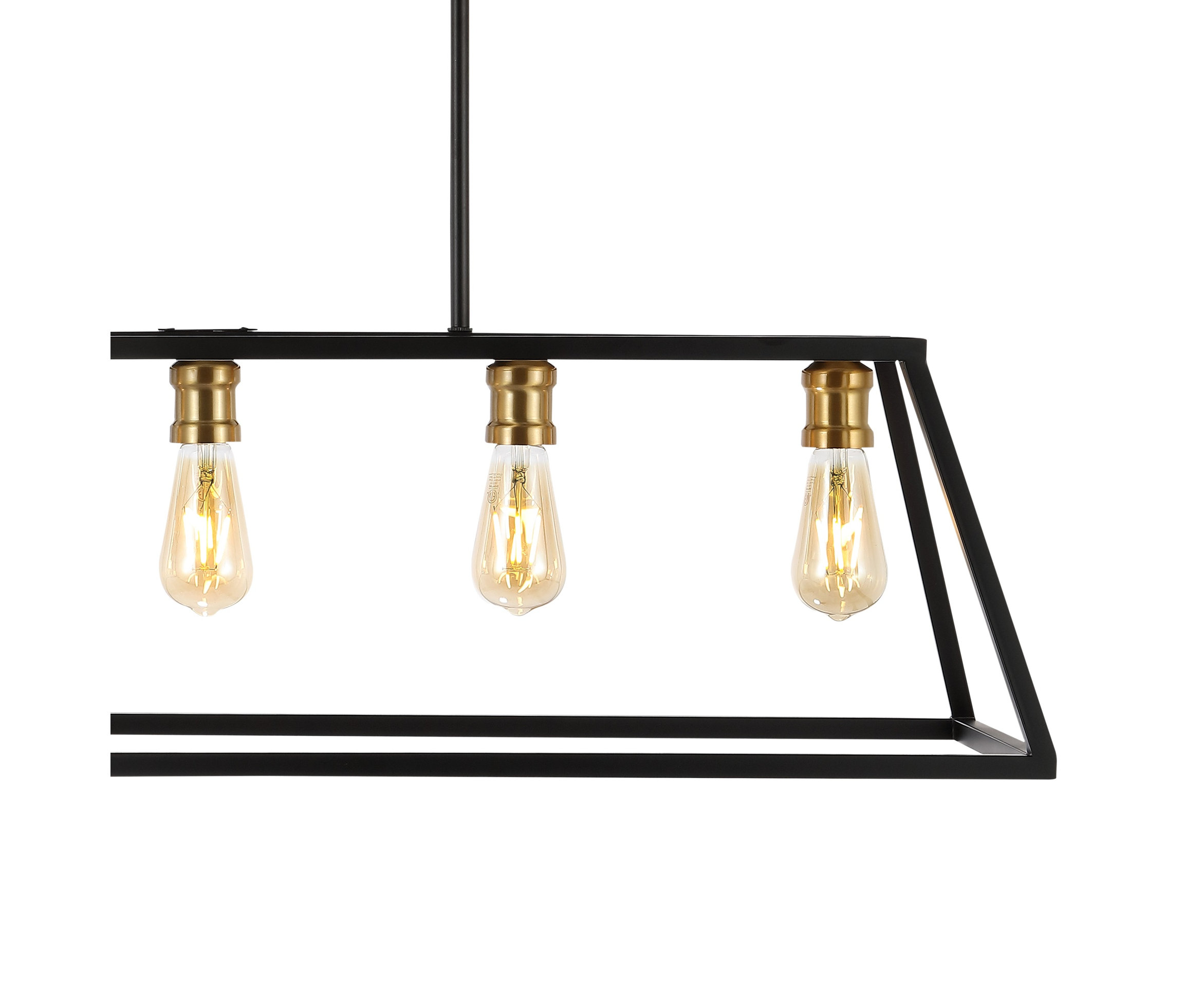 Floyd 5-Light Bohemian Farmhouse Iron Adjustable LED Pendant ...