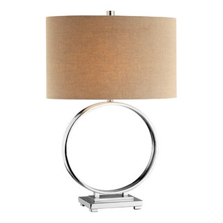O Steel Table Lamp - Transitional - Table Lamps - by Lighting New York ...