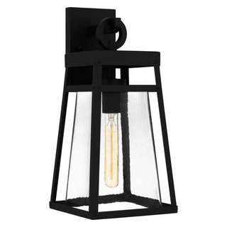 Godfrey 1 Light Outdoor Wall Lantern, 17.25"Hx8"W - Transitional ...