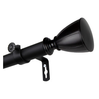 Maja 1" Curtain Rod, 160-240" - Traditional - Curtain Rods - by Rod ...