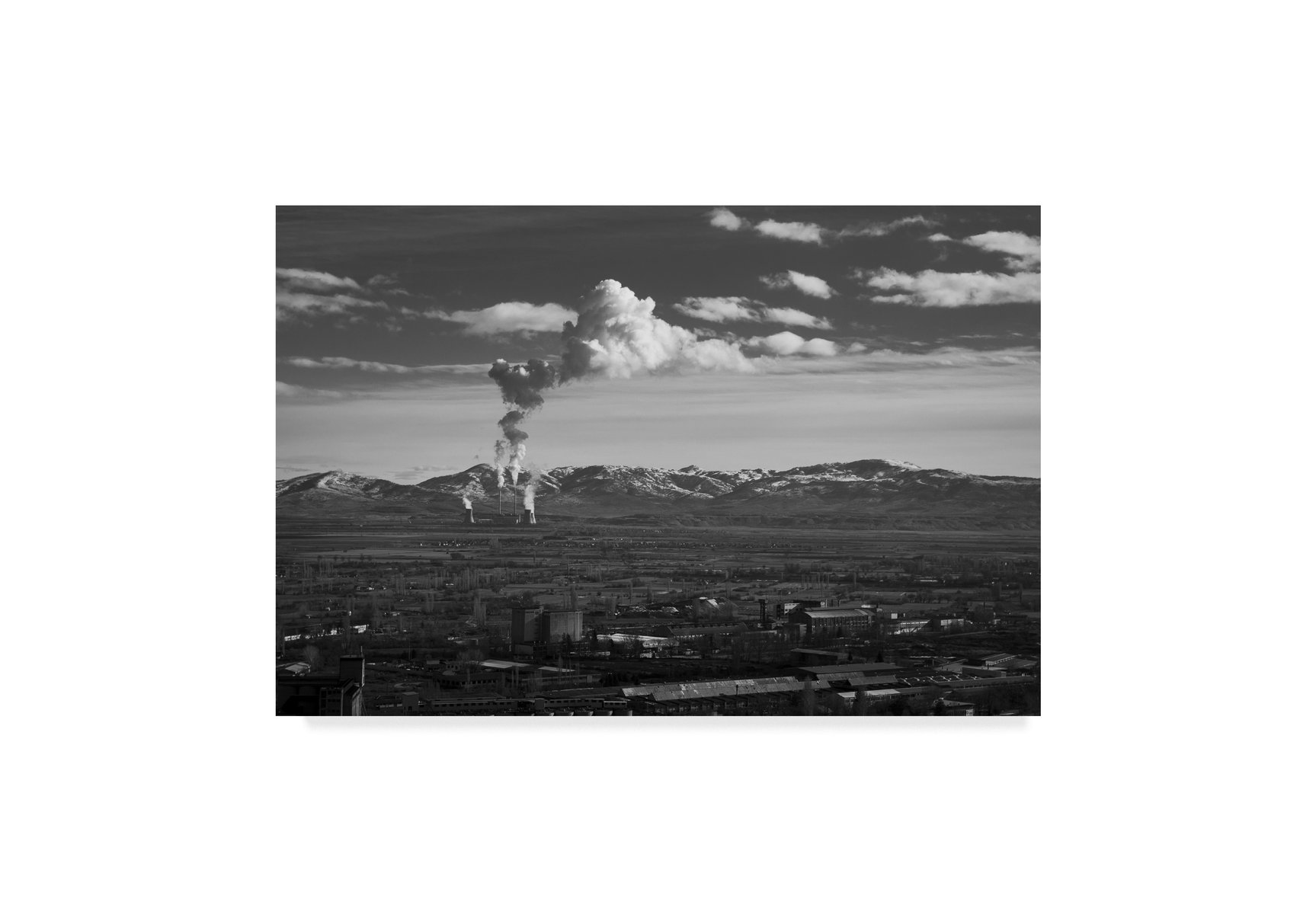 Petar Boskovski 'Industrial Landscape' Canvas Art, 19"x12 ...