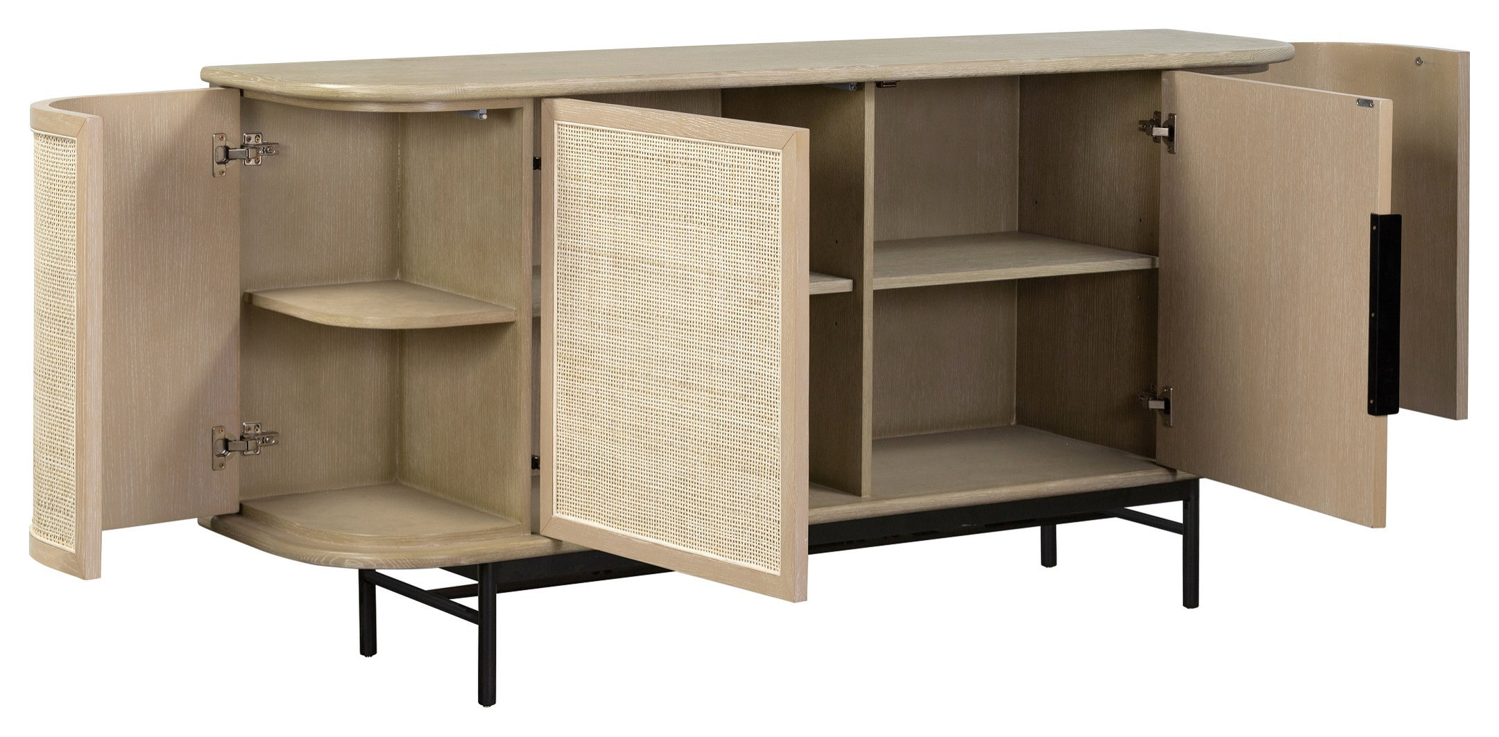 Cebu Sideboard, Drift Oak - Tropical - Buffets And Sideboards - by ...