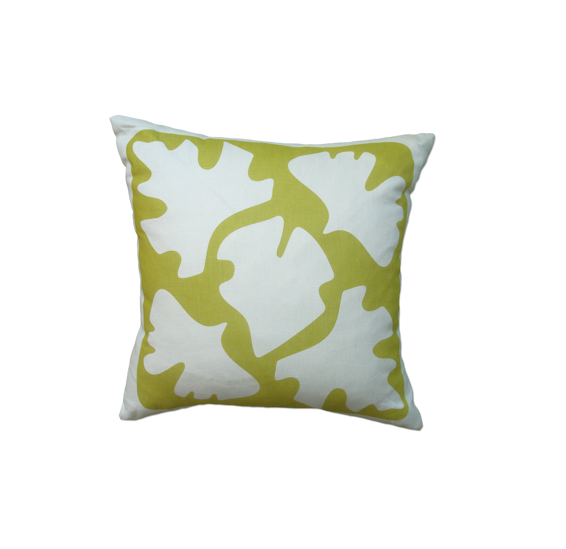 Hand Printed Linen Pillow - Shade - Contemporary - Decorative Pillows ...