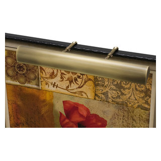 Classic Traditional Picture Light, Antique Brass - Transitional ...