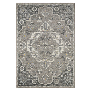 ABANI Catalina Area Rug, 5.3 x 7.6 x 0.4 - Mediterranean - Area Rugs ...