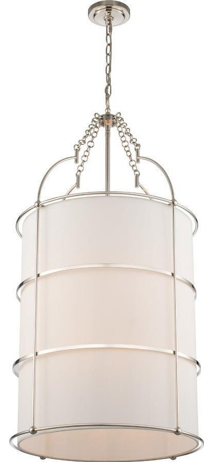 Luxurious Carson 8-Light Foyer Chandelier, 8-Light, XL - Transitional ...
