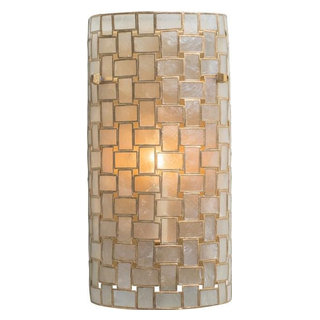 Luxurious Roxy 2 Light Capiz Shell Sconce - Beach Style - Wall Sconces ...