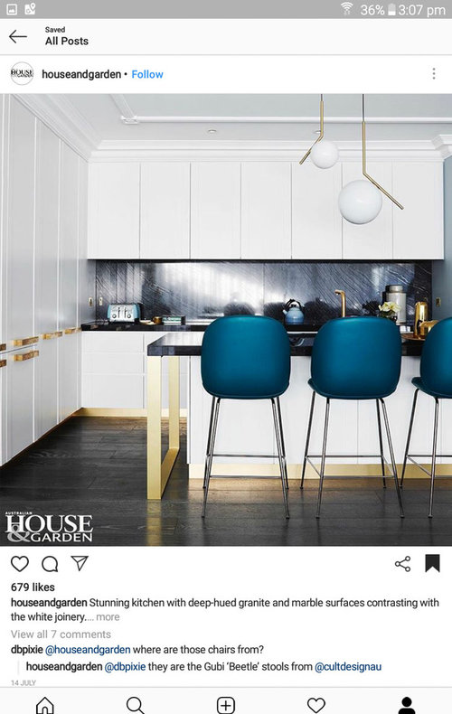 Which profile should I choose for my kitchen-cupboard fronts? | Houzz AU