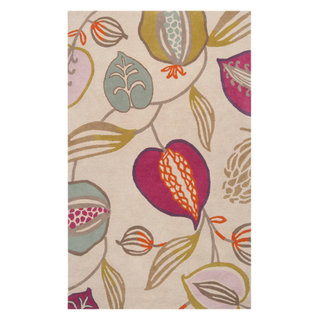 Hand Tufted Harlequin Wool Rug HQL-8000, 9' x 12' - Contemporary - Area ...