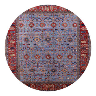 Ahgly Company Indoor Rectangle Mid-Century Modern Area Rugs, 5' x 7', 4 ...