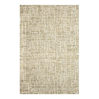 Savannah Grid Indoor Rug, 3'6"x5'6" - Contemporary - Area Rugs - by ...