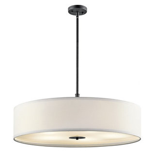 5 light Pendant - Transitional inspirations - 12 inches tall by 30 ...