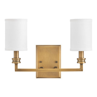Hinkley Lighting 46412 Moore 2 Light 11" Tall Wall Sconce ...