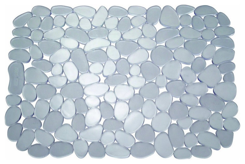 InterDesign 60663 Pebble Sink Mat, 12" x 15.5", Gray - Kitchen Sink ...