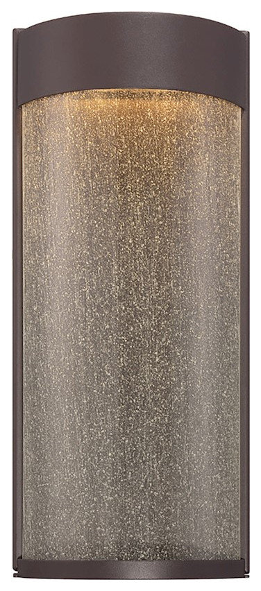 Modern Forms Rain 2-Light 16" LED Wall Light/3000K, Bronze - Outdoor ...